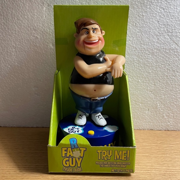 Gemmy | Games | Vtg Gemmy Fart Guy Crude Dude Armpit Burps Farts Jokes ...